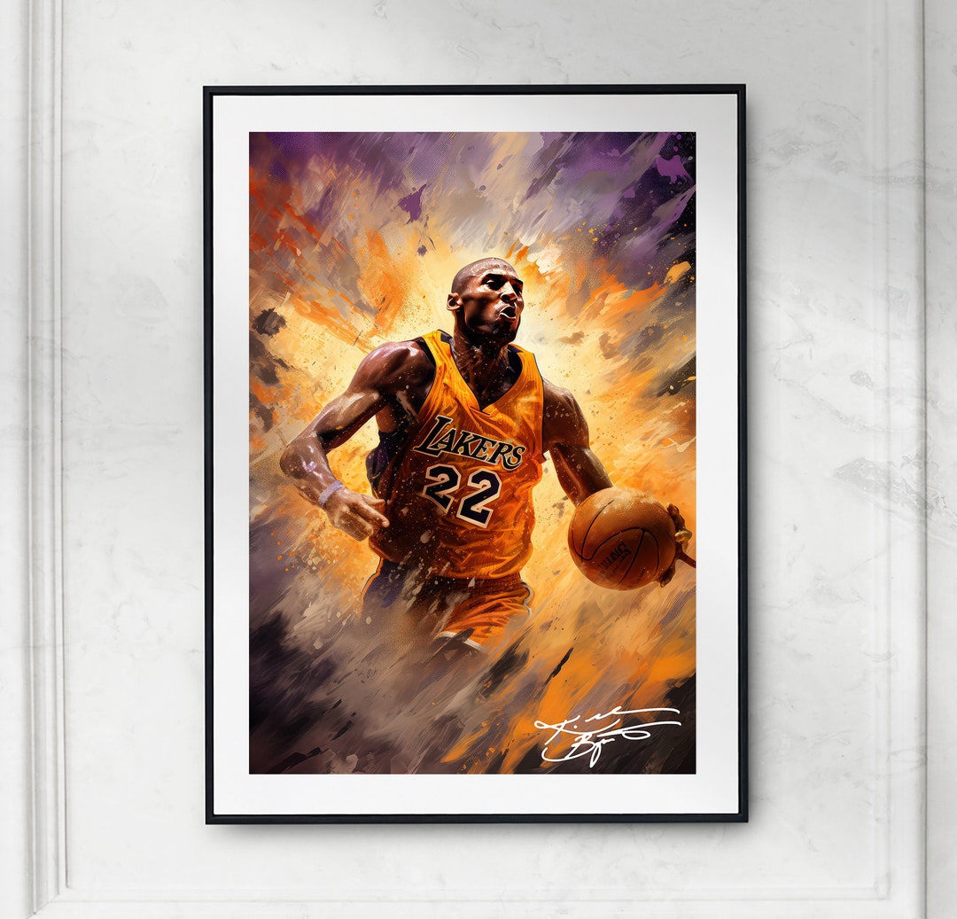 Printable Kobe Bryant Signed Poster Kobe Bryant Instant - Etsy
