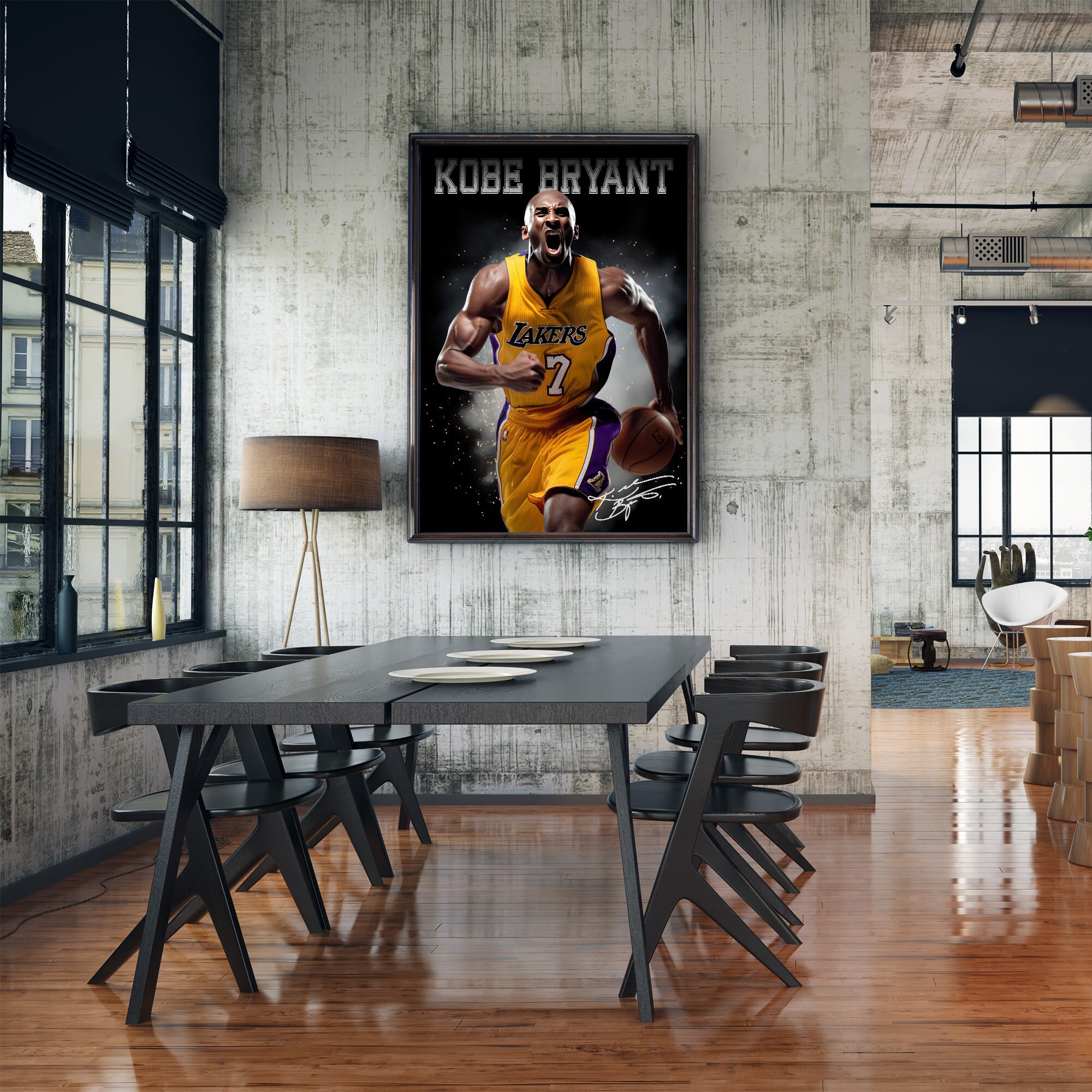 Printable Kobe Bryant Signed Poster Kobe Bryant Instant Download ...