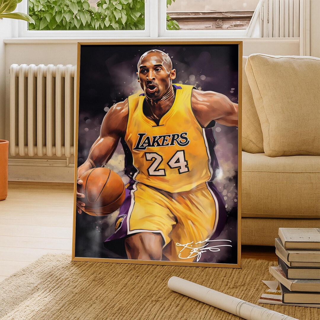 Printable Kobe Bryant Signed Poster Kobe Bryant Instant Download ...