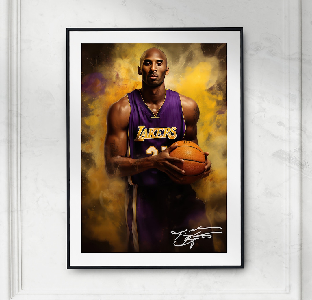 Printable Kobe Bryant Signed Poster Kobe Bryant Instant Download ...