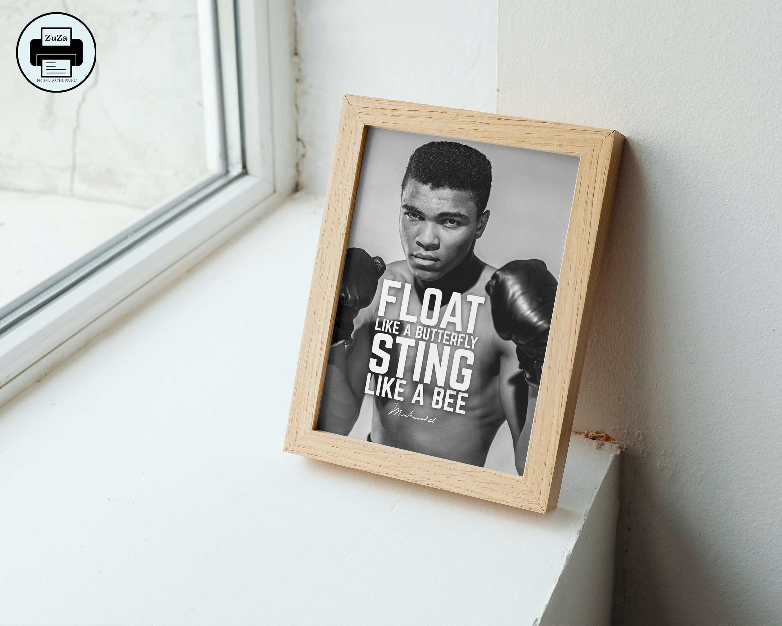 Printable Muhammad Ali Wall Poster Muhamad Ali Instant - Etsy