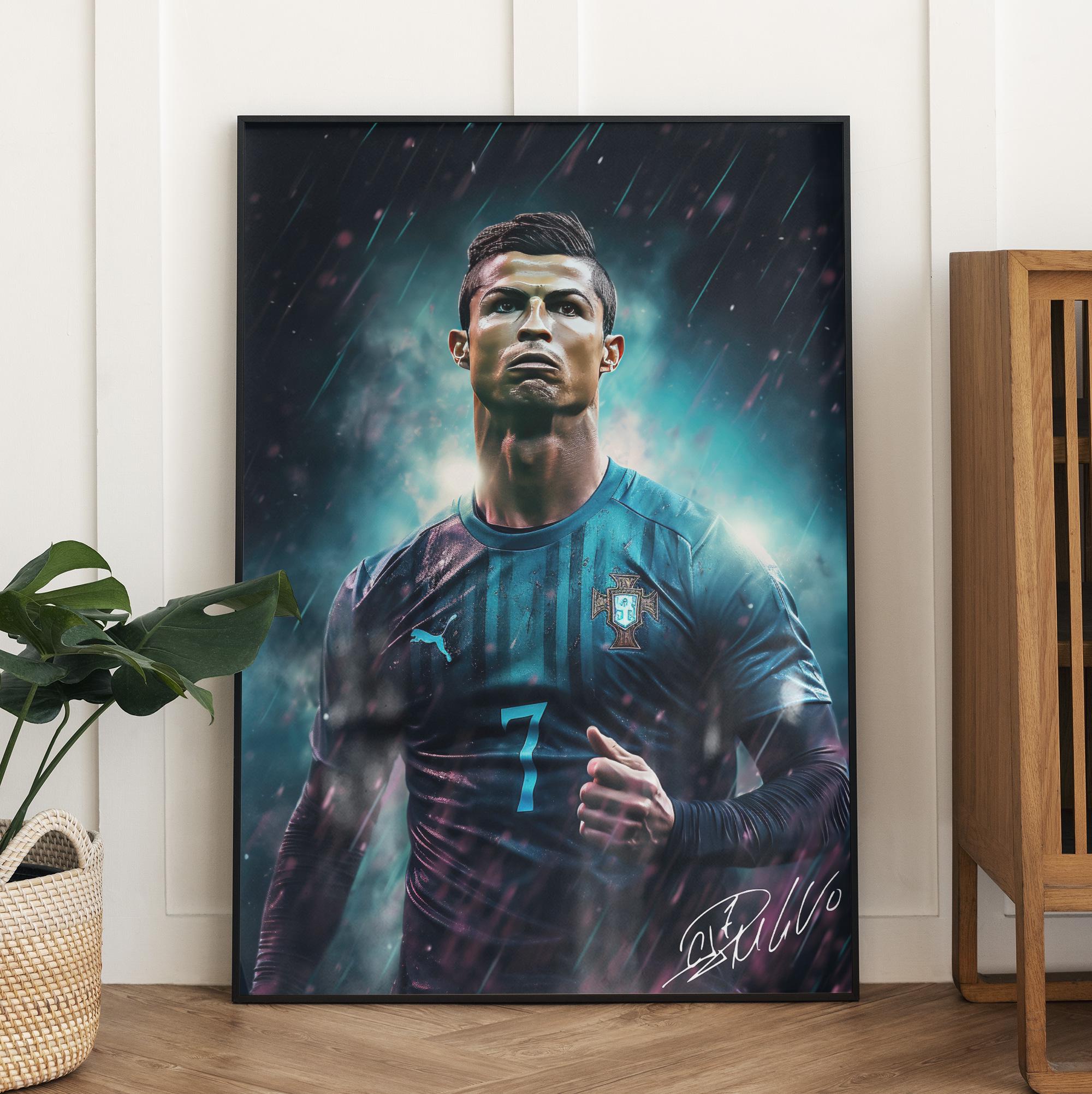 Printable Cristiano Ronaldo Signed Poster Cristiano Ronaldo Instant ...
