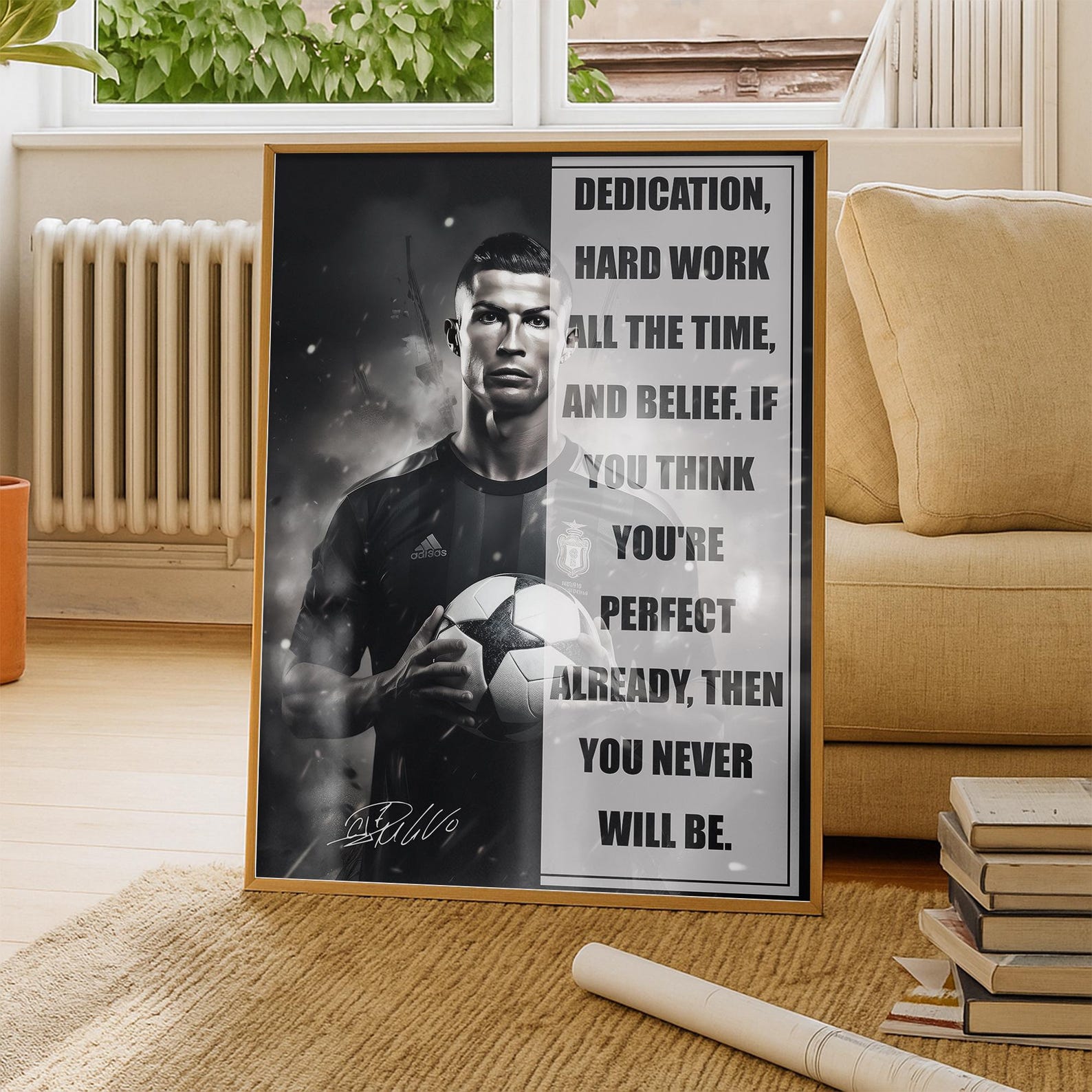 Printable Cristiano Ronaldo Signed Poster Cristiano Ronaldo Instant ...