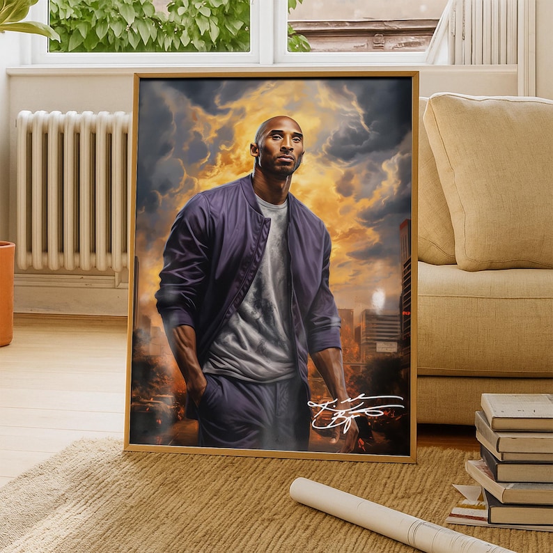 Printable Kobe Bryant Signed Poster Kobe Bryant Instant Download ...