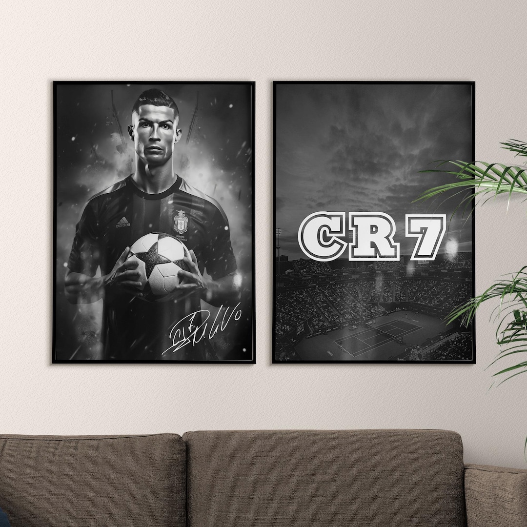 Printable CR7 Cristiano Ronaldo Signed Poster Cristiano Ronaldo Instant ...