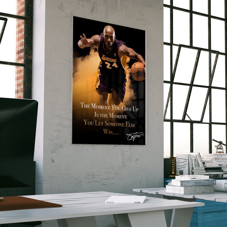 Printable Kobe Bryant Signed Poster Kobe Bryant Instant Download ...