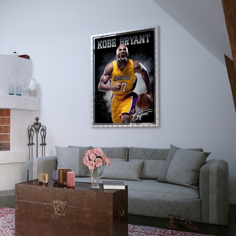 Printable Kobe Bryant Signed Poster Kobe Bryant Instant Download ...