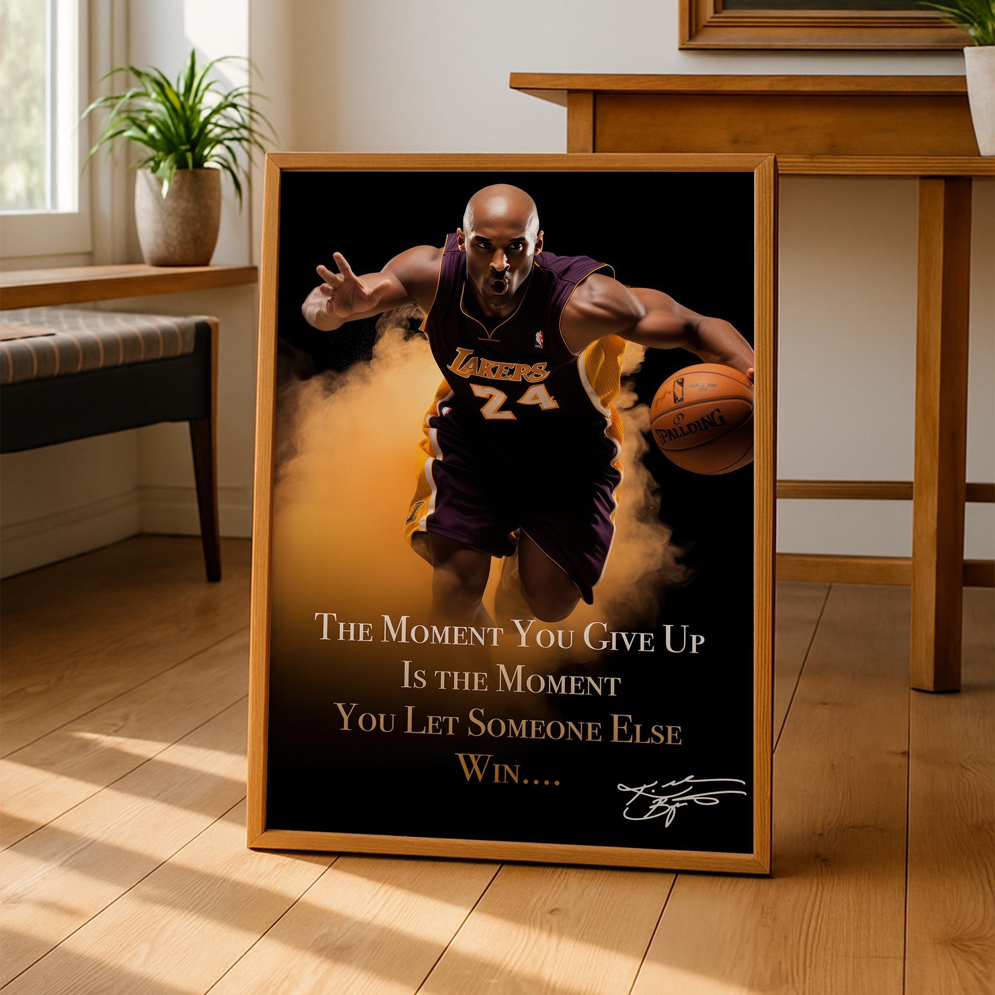 Printable Kobe Bryant Signed Poster Kobe Bryant Instant Download ...