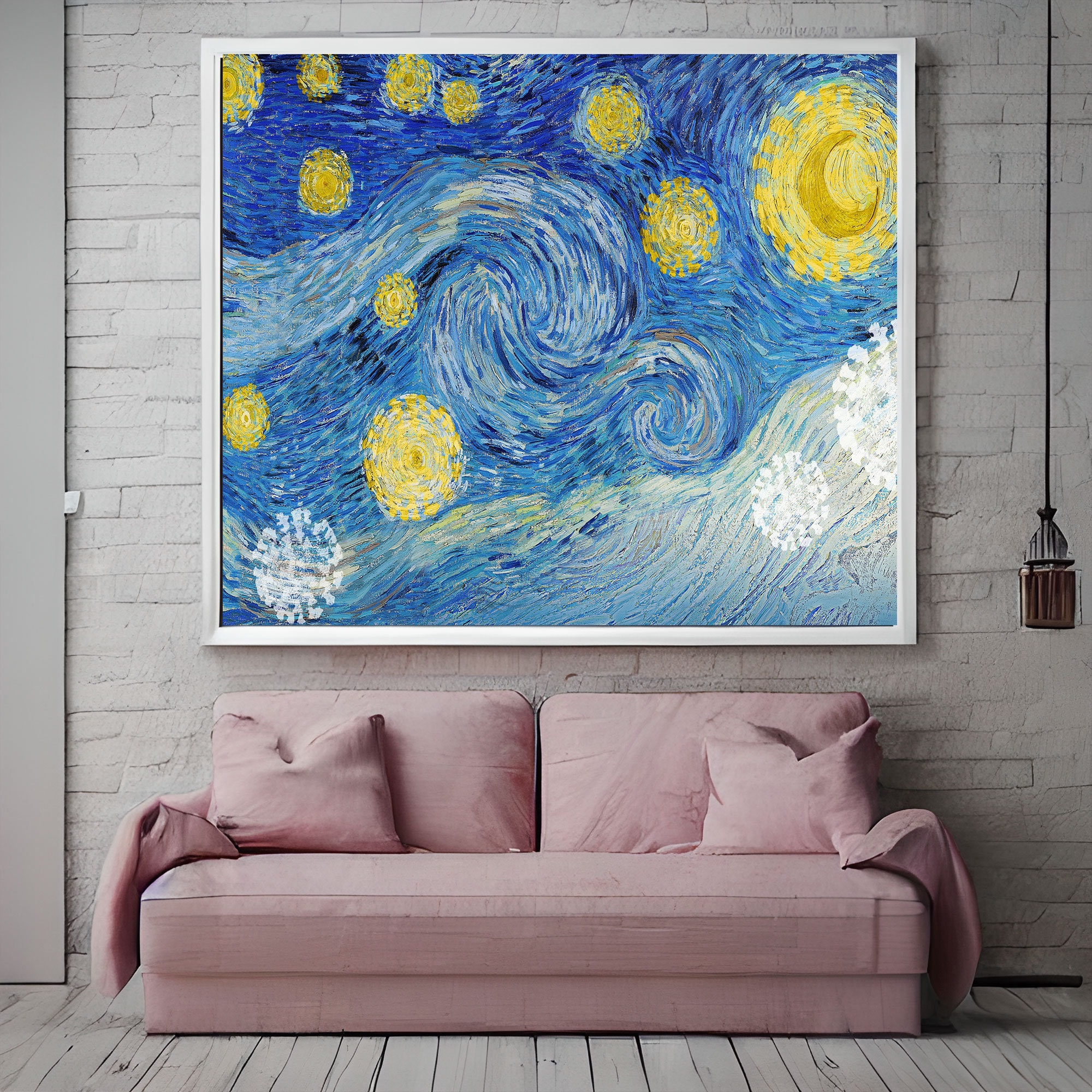 Printable Vincent Van Gogh's the Starry Night 1889 - Etsy