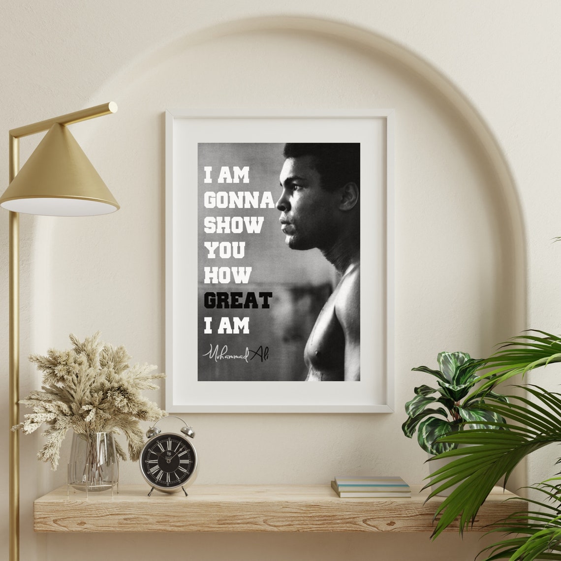 Inspirational Muhammad Ali Wall Art Printable Quote I Am Gonna Show You ...