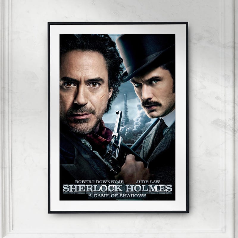 Sherlock Poster - Etsy