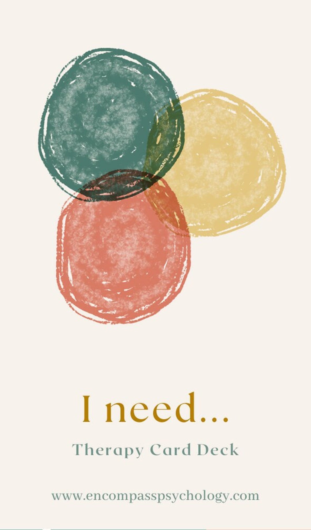 I Need...cards [42 Beautiful Cards of Emotional Wellbeing Needs] - Etsy