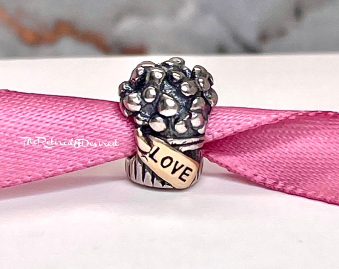 Authentic Pandora Sparkling Surprise Present Charm Sterling Silver With ...