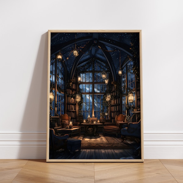 Wizard Poster' - Etsy