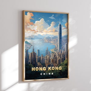 60 Asian Travel Posters: Retro Asia Cities Wall Art (digital Download ...
