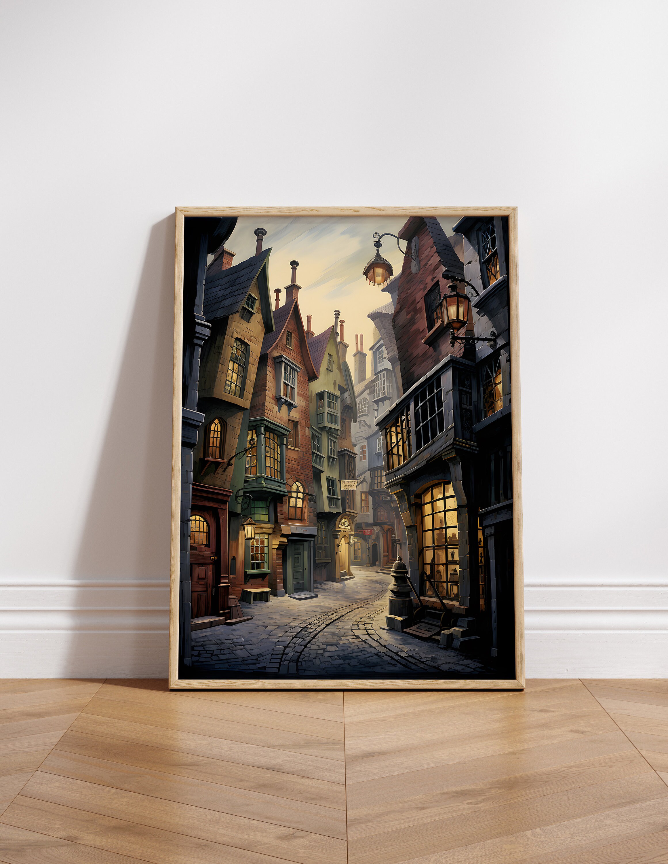 Hogsmeade Poster Bundle 3 Wizard Poster Digital Gallery - Etsy