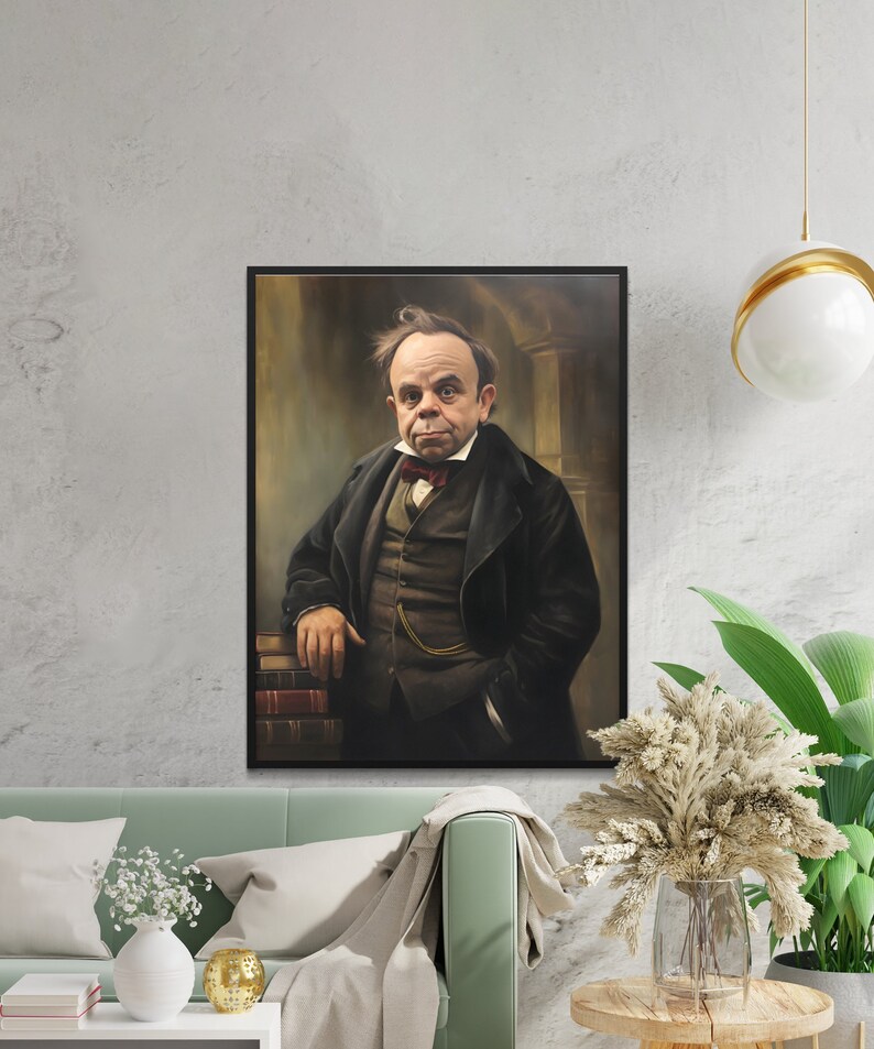 Professor Flitwick Portrait: Harry Potter Fan Art (digital Download ...