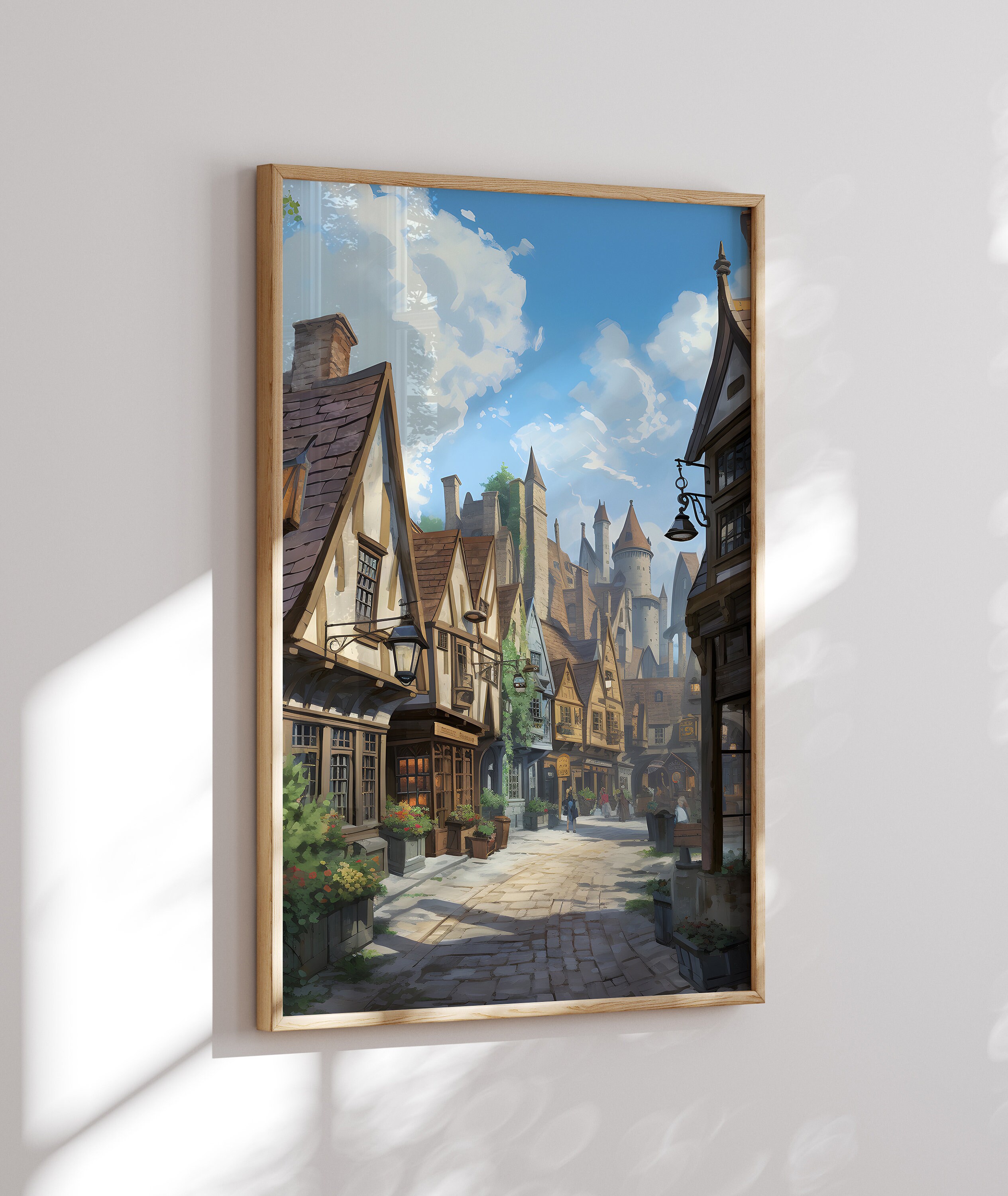 Hogsmeade Poster Bundle 3 Wizard Poster Digital Gallery - Etsy