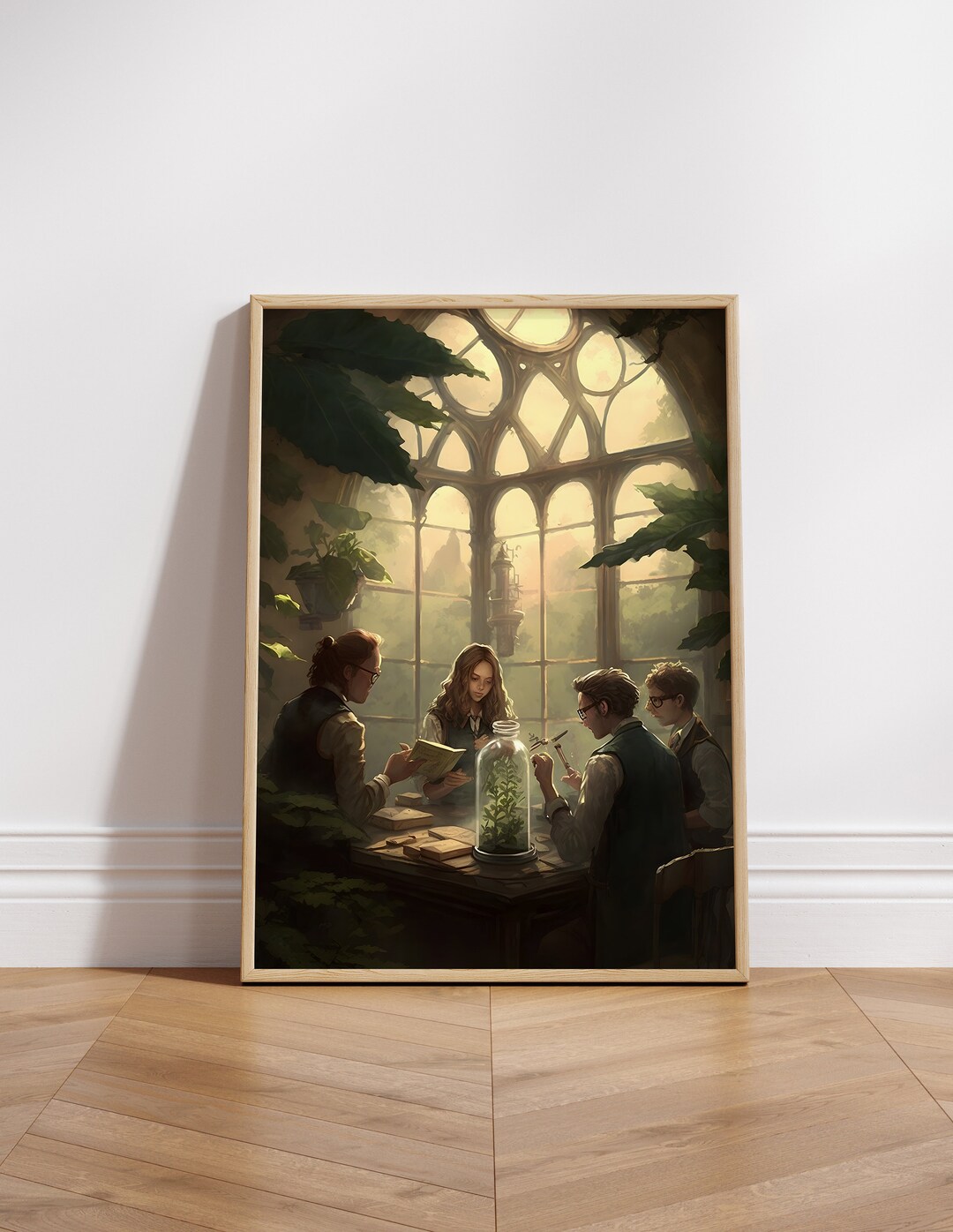 Biology Greenhouses - Wizard Poster, Digital Gallery Wall Print ...