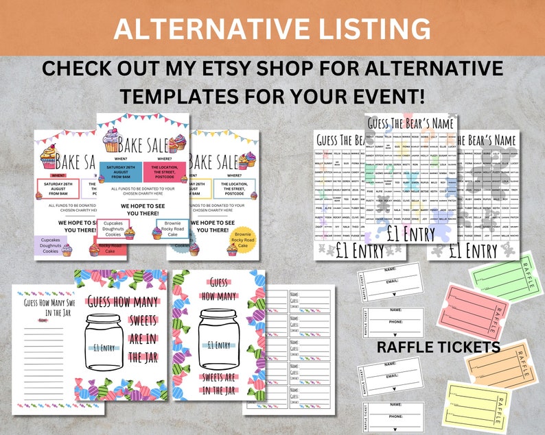 Raffle Ticket Sale Flyer, Event Raffle Flyer, Charity Raffle Poster ...