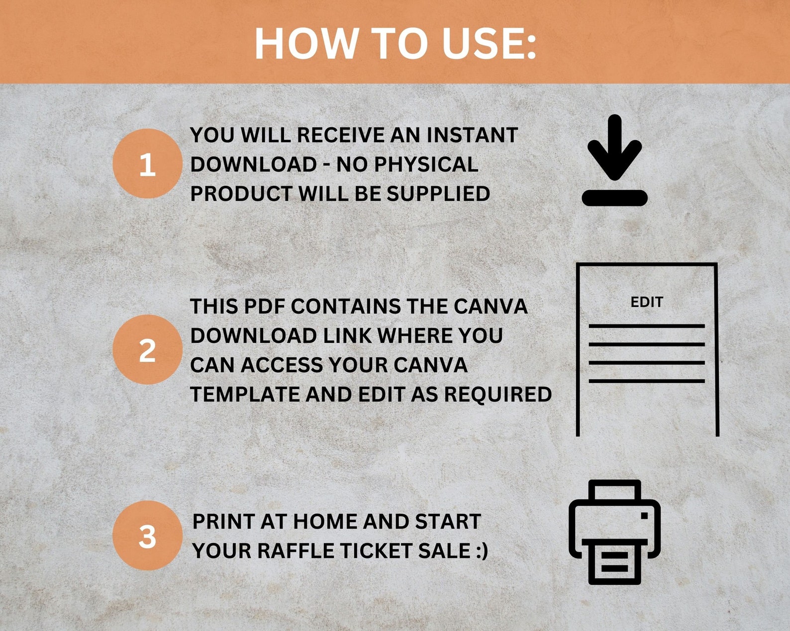 Raffle Ticket Sale Flyer, Event Raffle Flyer, Charity Raffle Poster ...