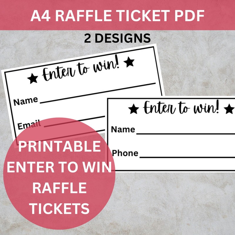 100 Square Raffle Board - Etsy Australia