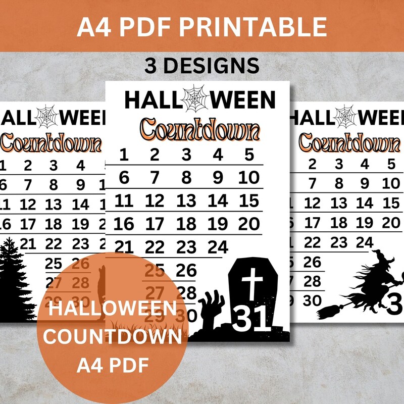 Halloween Countdown - Etsy