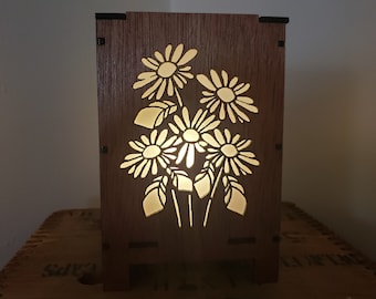 Laser Cut Lamp/night Light Art Deco Geometry Design - Etsy