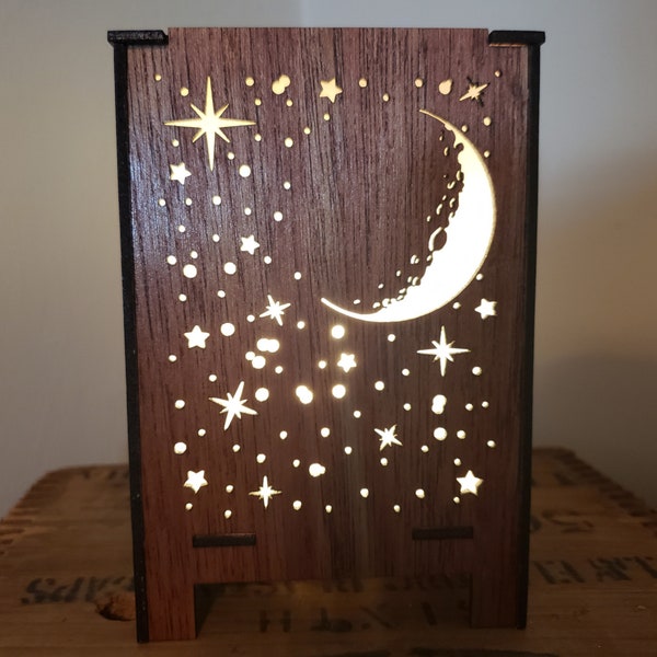 Moon Stars Lantern - Etsy