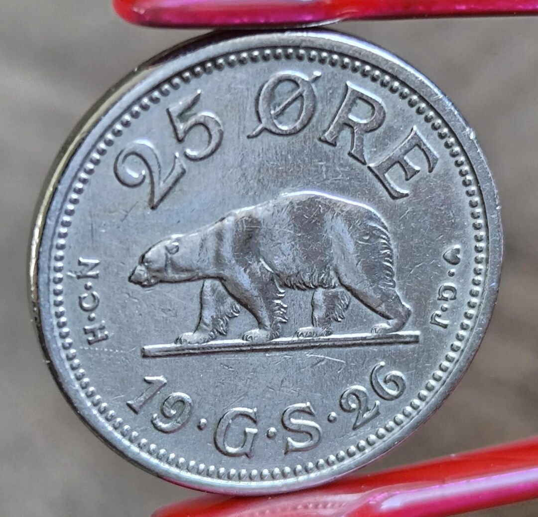 Ģreenland 25 Ore 1926, Rare Coin,,collector Coins, Vintage Gift ...