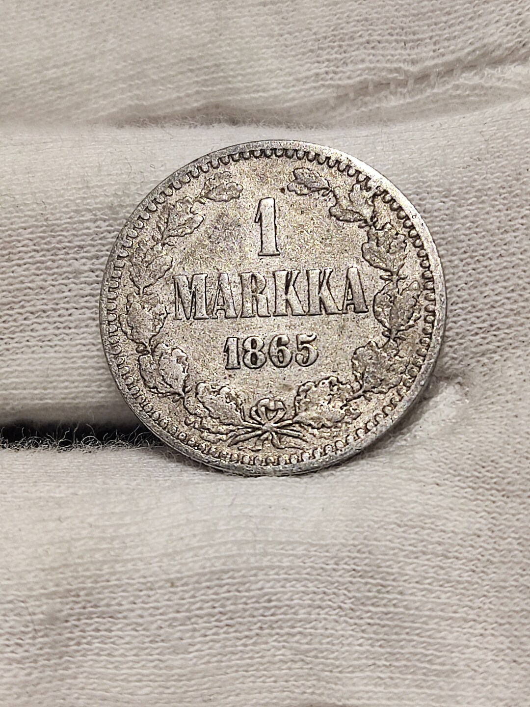 Finland 1 Markka, 1865, Old Finland Coins, Numismatic, Coin Collector ...