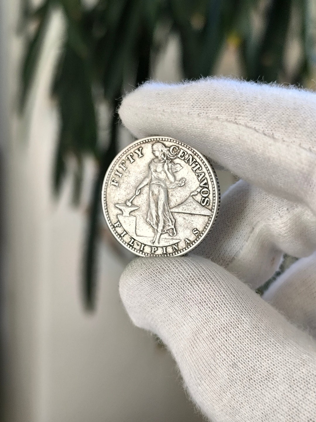 Philippines 50 Centavos 1944, Old Silver Asia. Coin, Collectibles ...