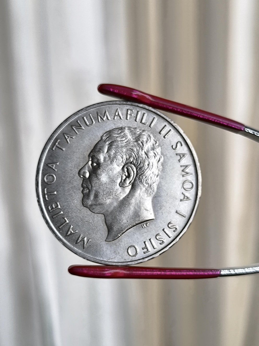 Samoa 1 Tala 1967, Rare Coin, Mintage Only 20000, Collectibles ...