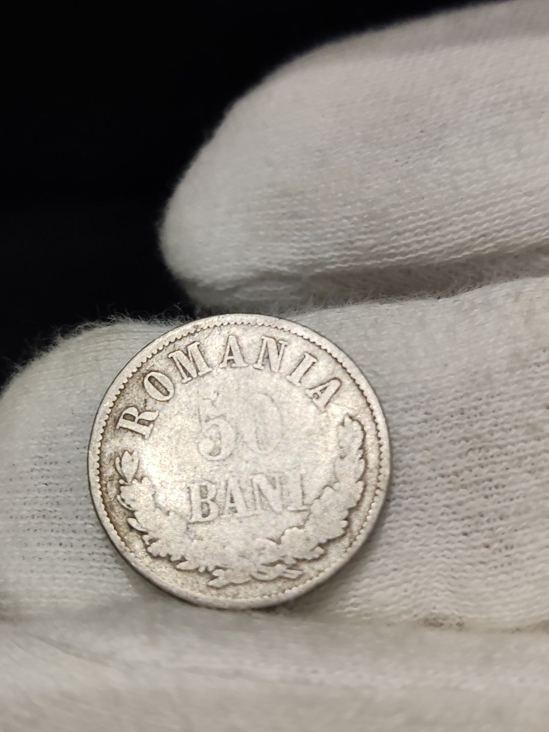 Romania 50 Bani 1873, Old Silver Coin, Collectibles, Old European Coin ...