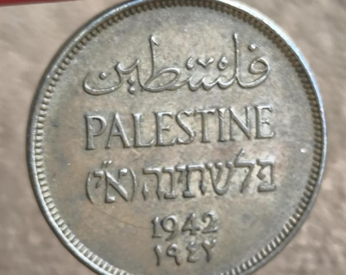 Palestine 1 Mil 1942, Old Bronze Coin, Rare Coin, Collectibles ...