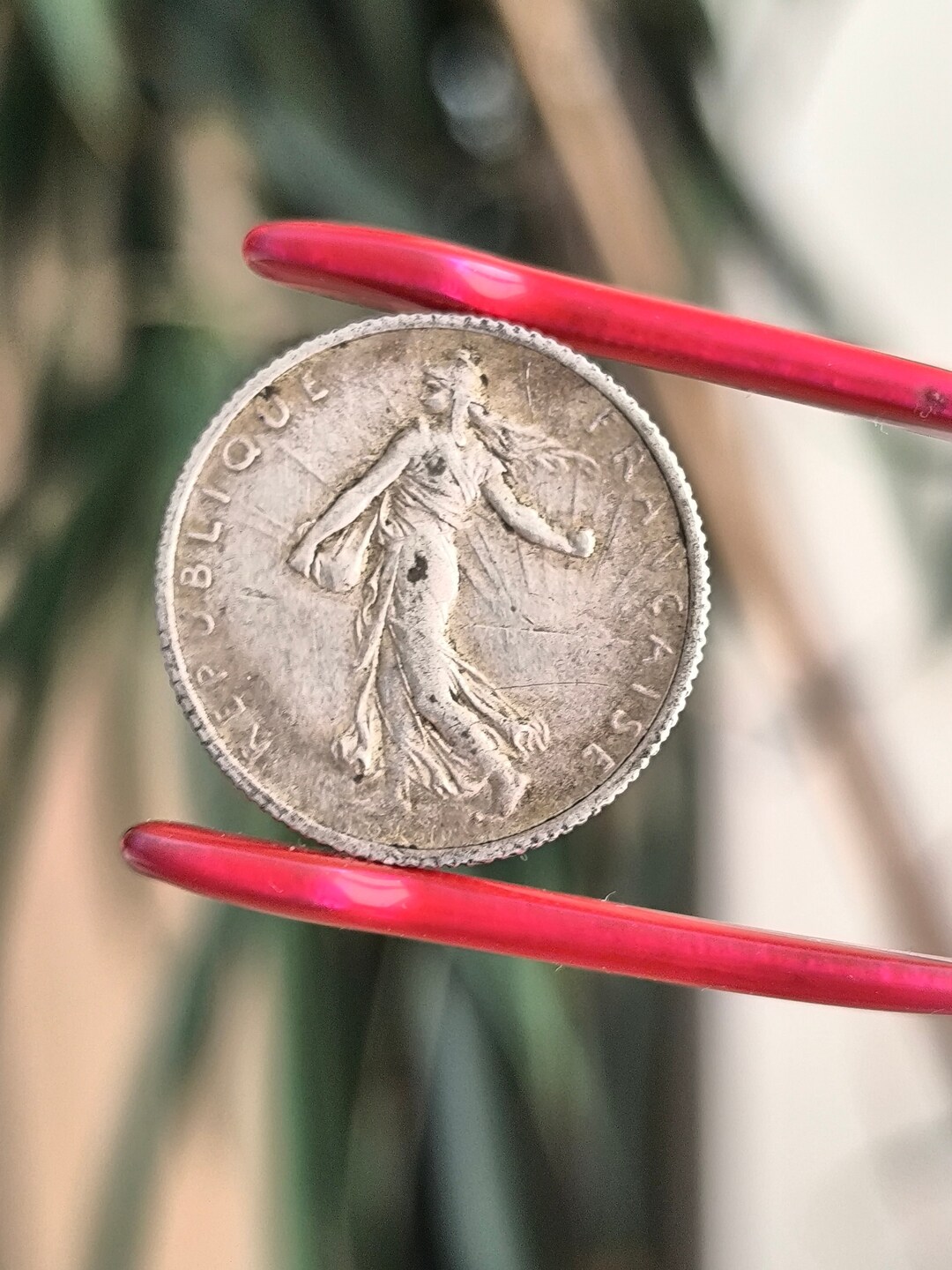 France 1 Franc 1916, Old Silver Coin, Collectibles, Numismatic, Vintage ...