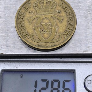 Denmark 2 Kroner, 1925, Old European Coin, Collector Coins, Numismatic ...
