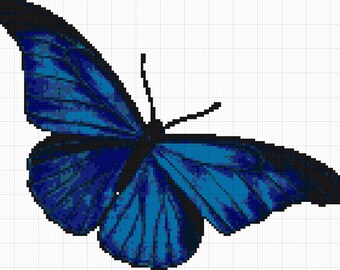 Flame Butterfly Cross Stitch Pattern - Etsy