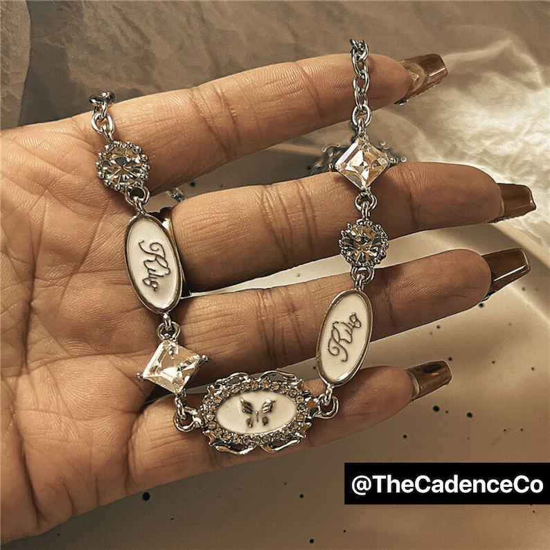 Gothic Punk Fashion: Large Pink Cross Pendant Choker Necklace Y2K 2000s ...