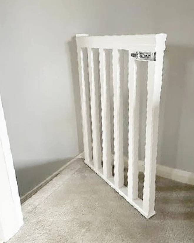 Stop Chamfered Gate/ Pine Stair Gate/ Custom Built Stair Gate/ Pet Gate ...