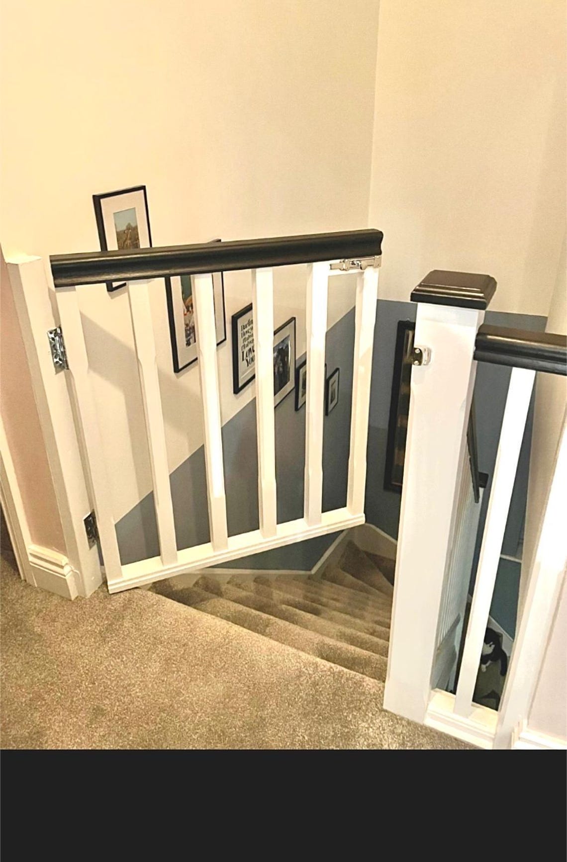 Pine Top Stair Gate - Etsy UK