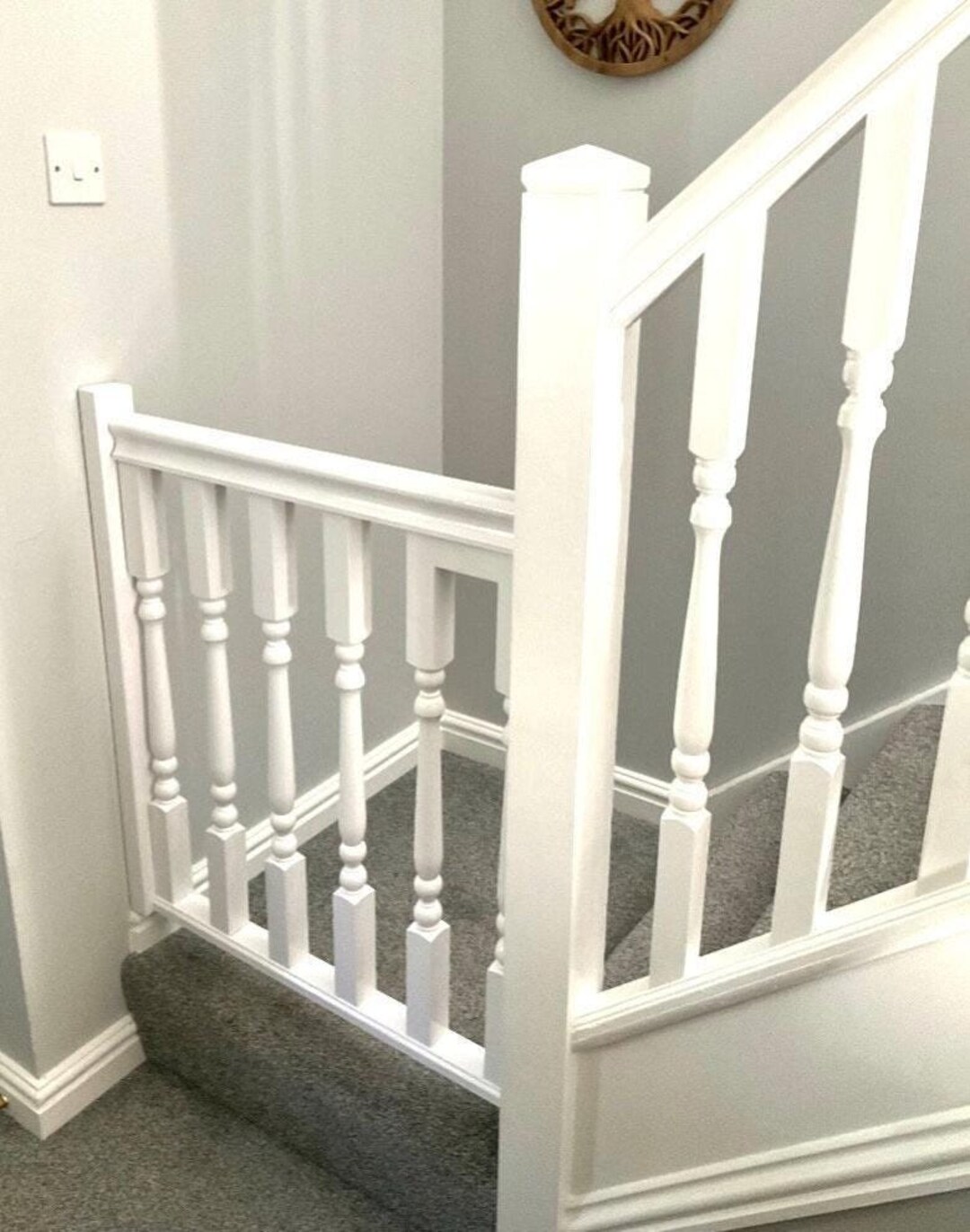 Colonial Spindle Gate/ Stair Gate/ Pet Gate/ Entrance Gate - Etsy UK