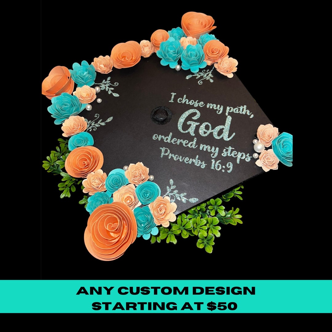 Custom Graduation Cap Topper, Graduation Cap Topper, Senior Graduation ...