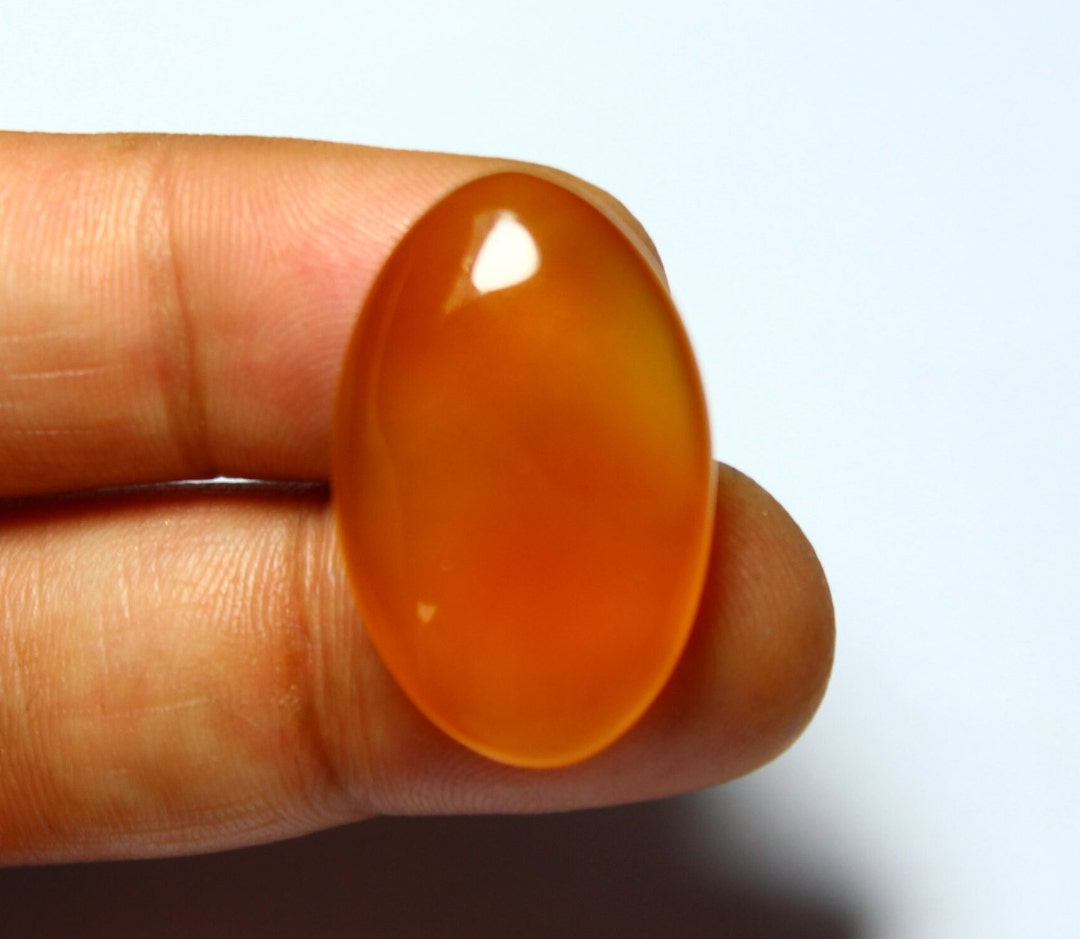 Yellow Banded Onyx Loose Cabochon, Yellow Onyx, Onyx Gemstone, Handmade ...