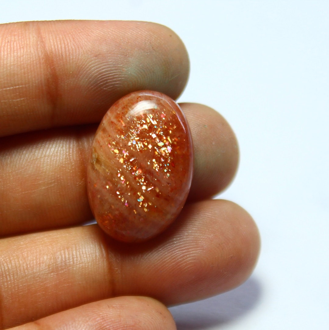 Sunstone Gemstone, Natural Sunstone Cabochon, AAA Quality Sunstone ...