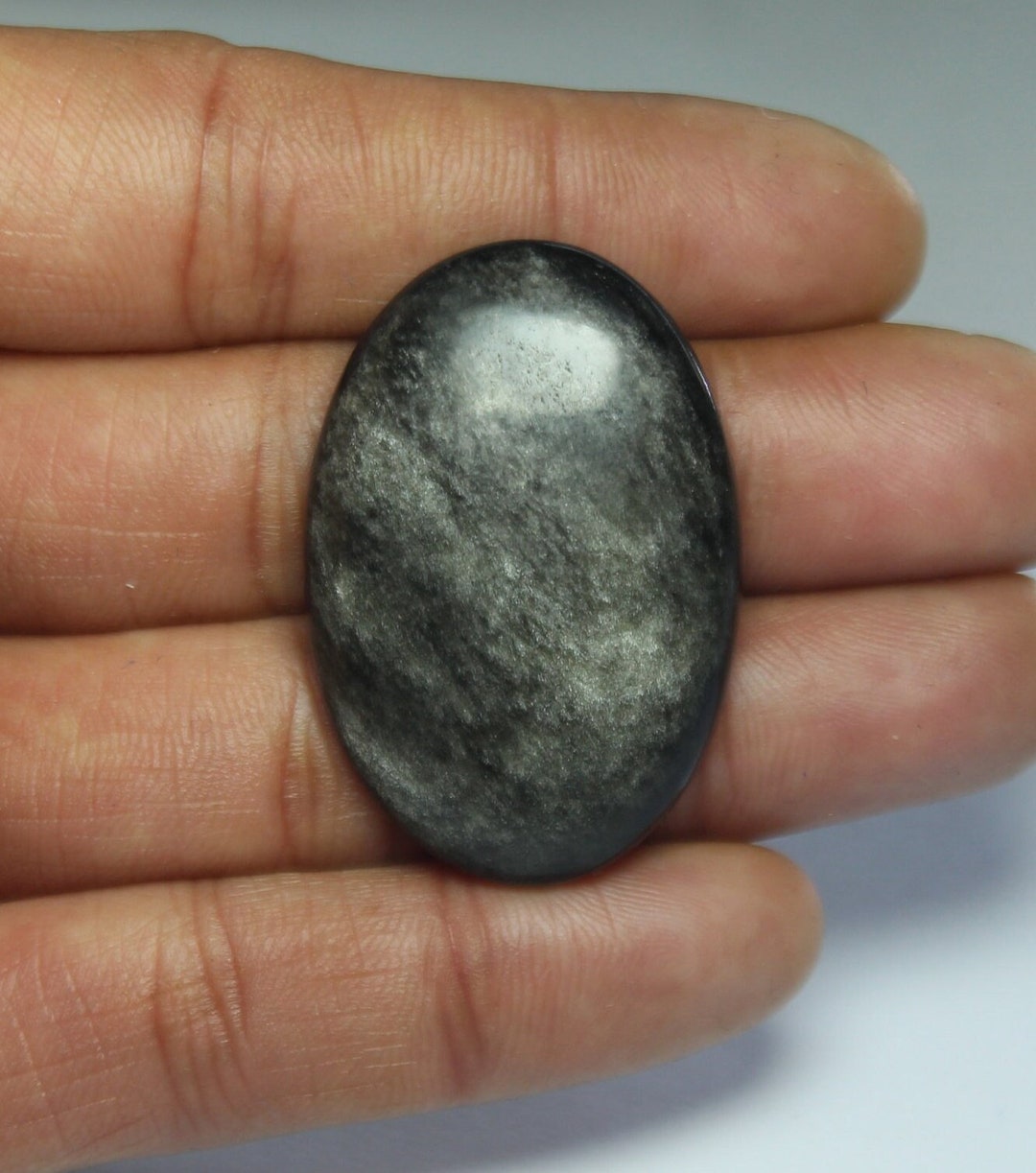 Awesome Quality Silver Sheen Obsidian Gemstone Natural Silver Sheen ...