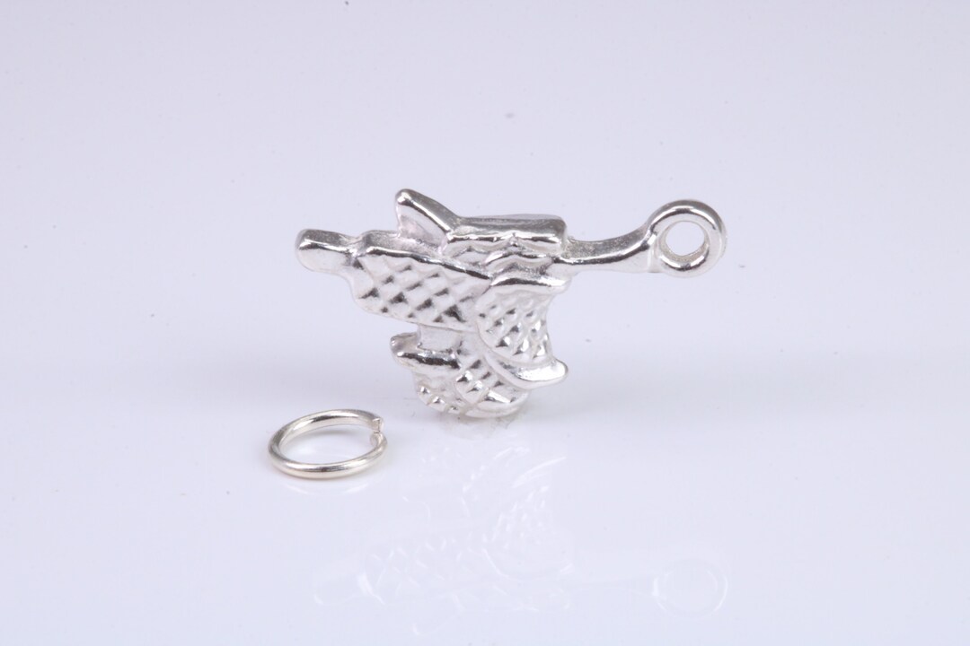 Horse Saddle Charm, Traditional Charm, Made From Solid 925 Grade ...