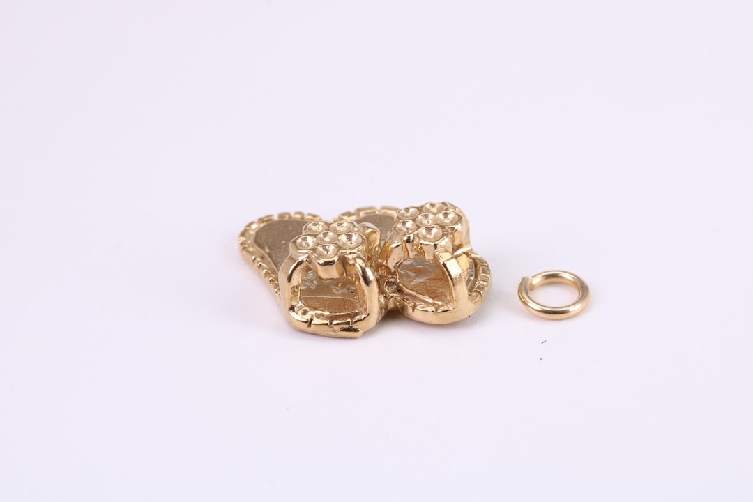 Sandals Charm, Traditional Charm, Made From Solid Yellow Gold, British ...