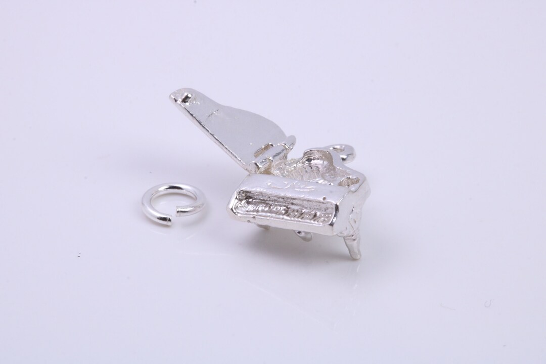 Grand Piano Charm, Traditional Charm, Made From Solid 925 Grade ...
