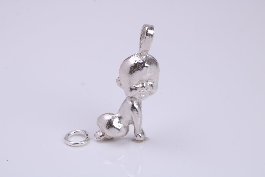 Baby Charm, Traditional Charm, Made From Solid 925 Grade Sterling ...